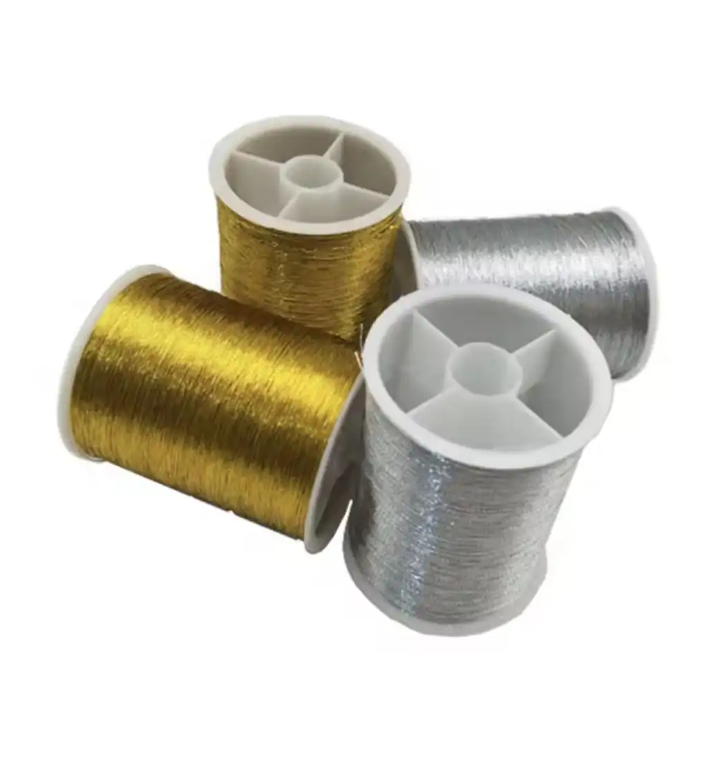 Hilo 100 mtrs metalico plateado - Lana Movil